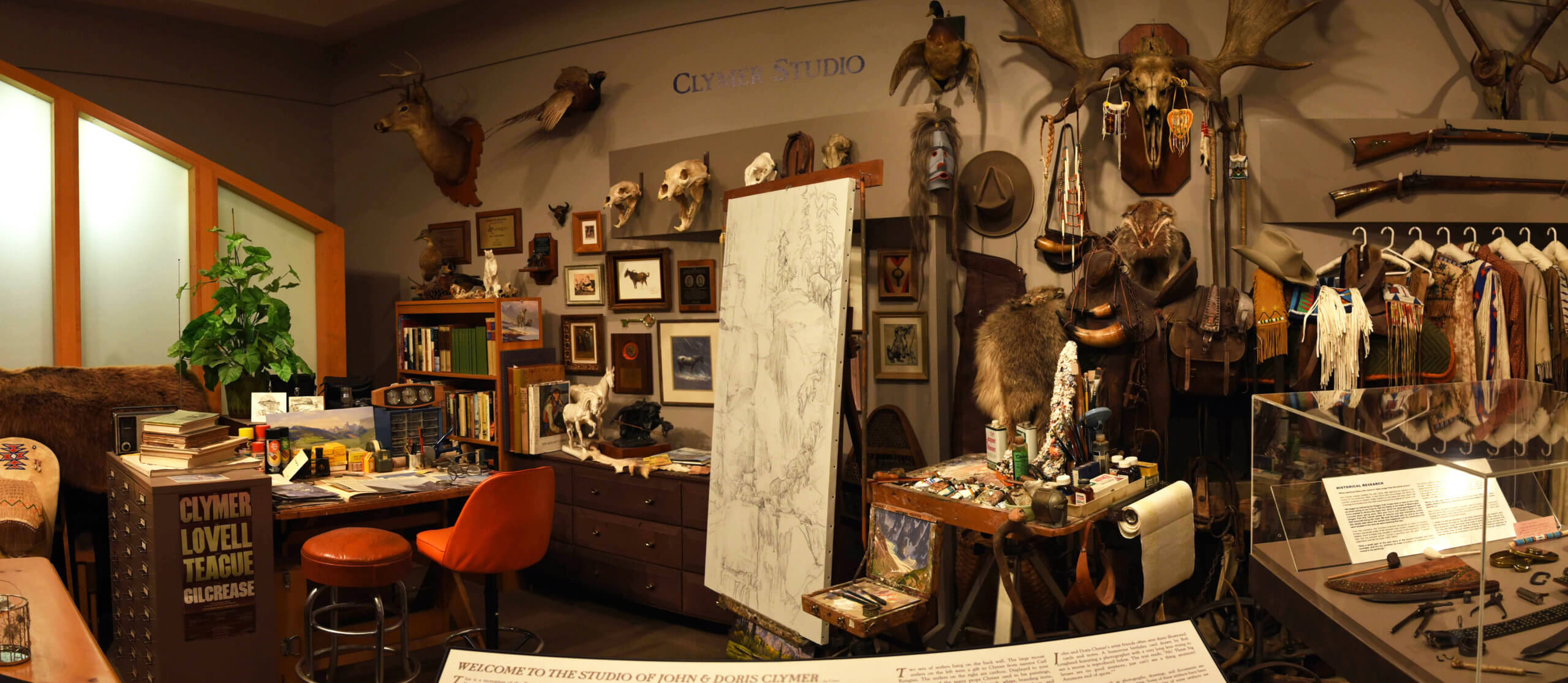 John Clymer Studio - National Museum of Wildlife Art